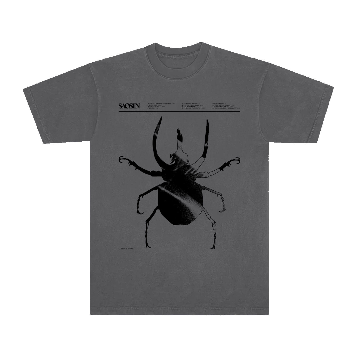Saosin - Beetle Tee – SMARTPUNK